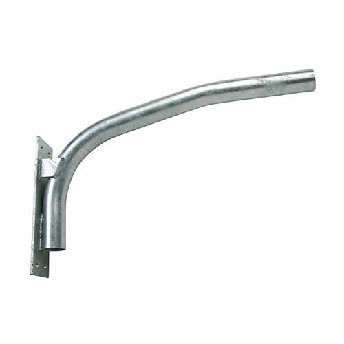 2 in. x 30 in. Steel Flat Wall Mount Bracket - Utility Metals