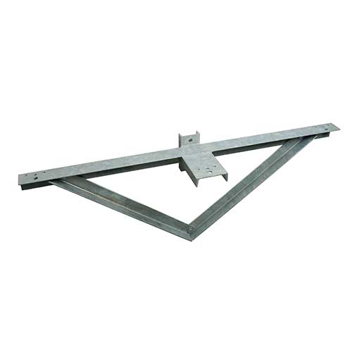 Steel 3 Light Ballfield Bracket with Standoff - Utility Metals