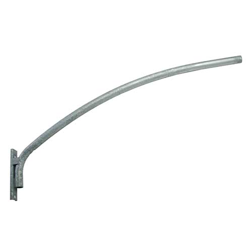 2 in. x 6 ft. Steel Continuous Upsweep Bracket with Universal Base ...