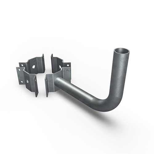 1 Arm Wrap Around Bracket for 10 in. - 13 in. Pole Diameter - Utility ...