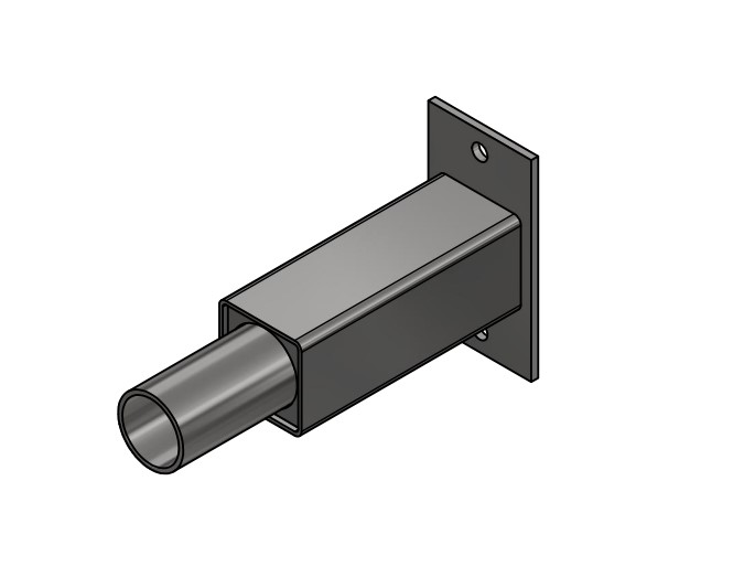 6-1/2 in. Side Mount Bracket - Utility Metals
